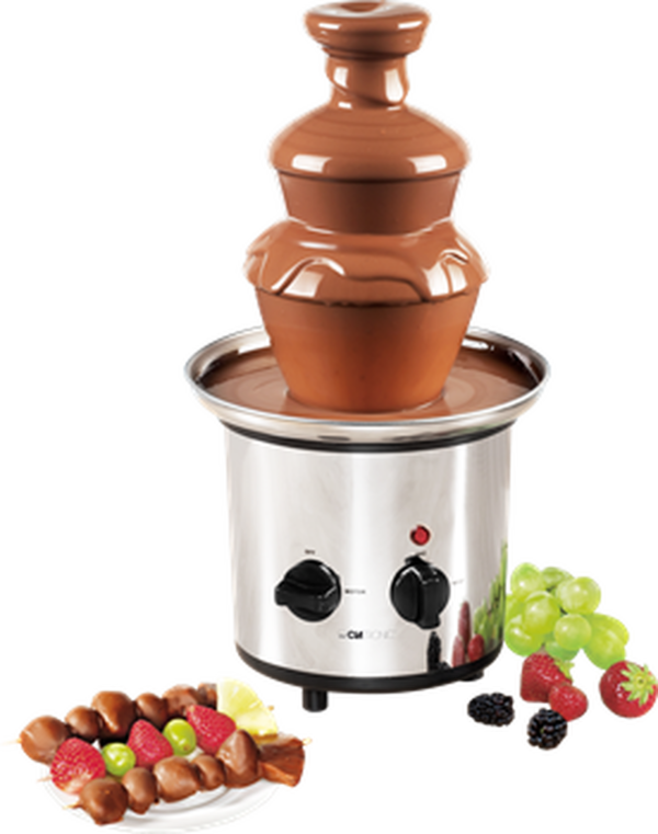 La fontaine de chocolat.